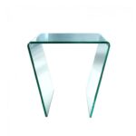 Angled Glass Side Table – Modern, Stylish, Retro & Contemporary Glass ...