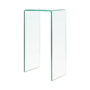Glass Console Table Micro – Tall Side Table – Modern, Stylish, Retro ...